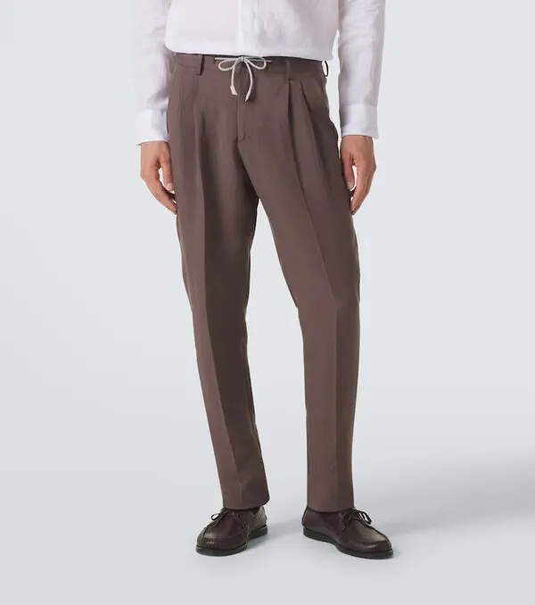 Eleventy Single-breasted Suit - Brown