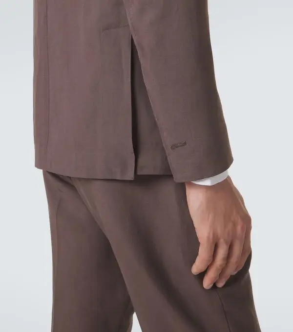 Eleventy Single-breasted Suit - Brown