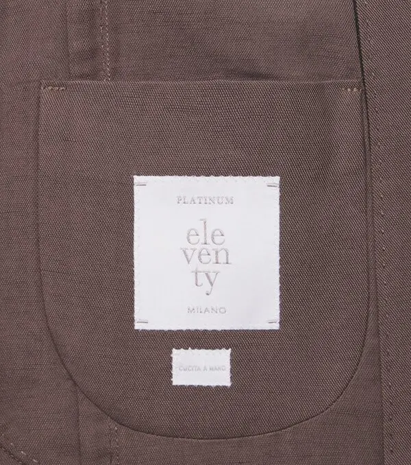 Eleventy Single-breasted Suit - Brown
