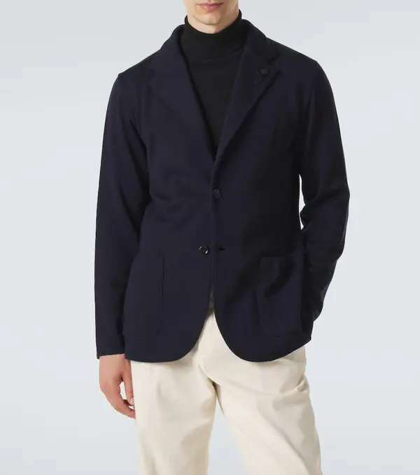 LARDINI Virgin Wool Blazer