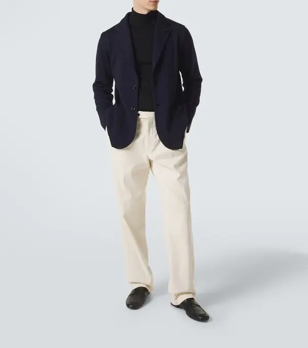 LARDINI Virgin Wool Blazer