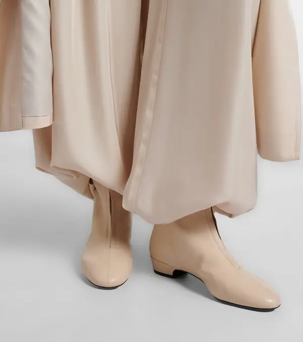 HERBERT LEVINE Leather Ankle Boots