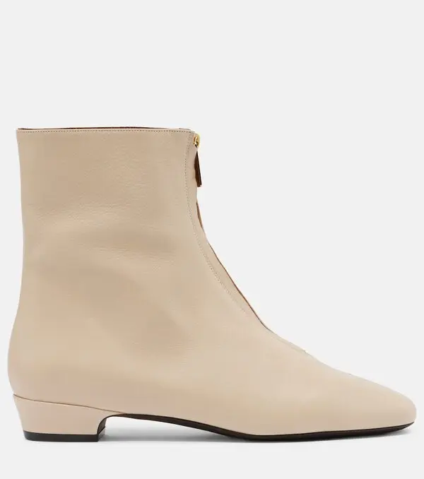 HERBERT LEVINE Leather Ankle Boots