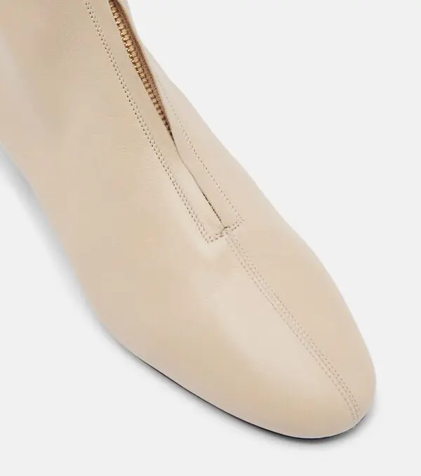 HERBERT LEVINE Leather Ankle Boots
