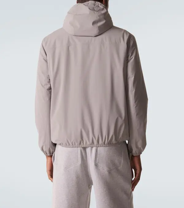 Brunello Cucinelli Technical Puffer Jacket - Grey