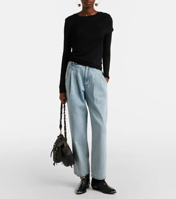 MARANT ETOILE Ilsa Straight Jeans