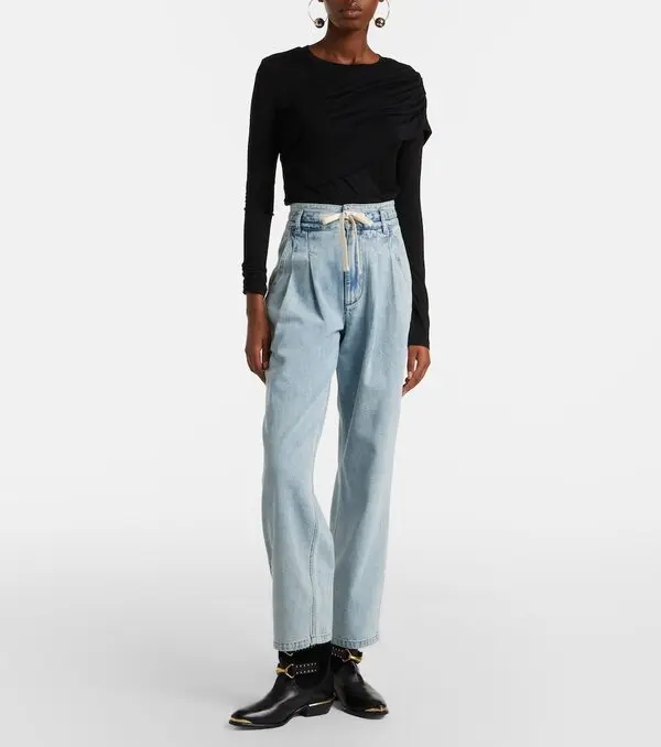 MARANT ETOILE Ilsa Straight Jeans