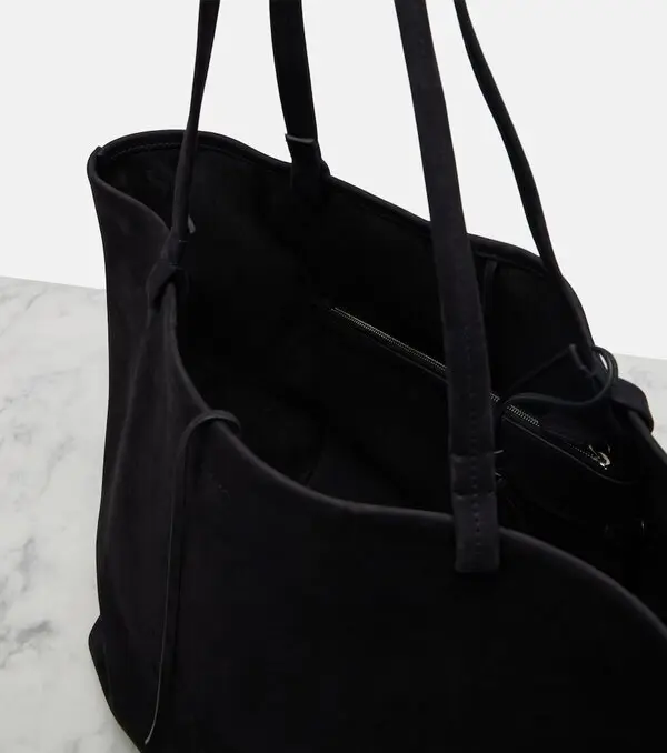 THE ROW Park Three Suede Tote Bag