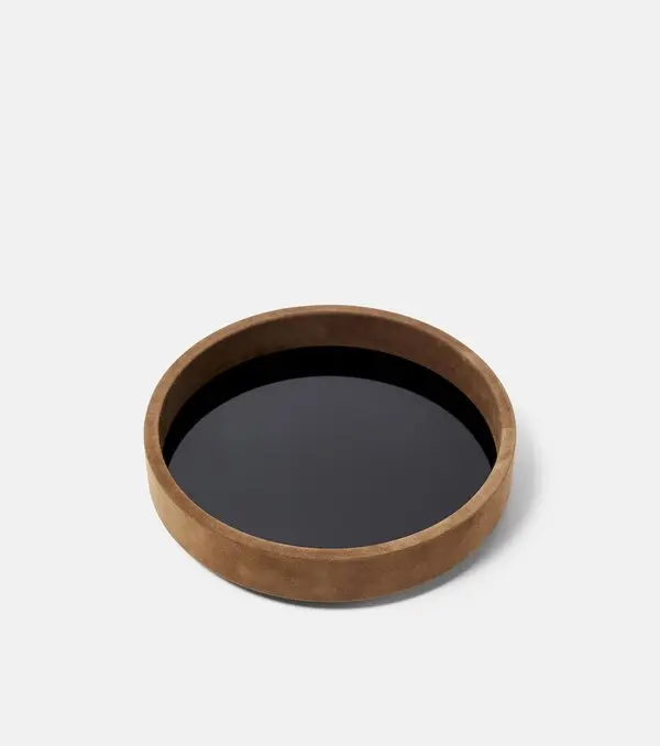 MICHAEL VERHEYDEN Michaël Verheyden Small Suede-trimmed Decorative Tray