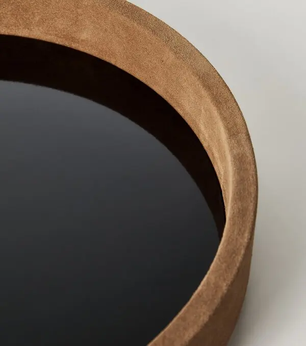 MICHAEL VERHEYDEN Michaël Verheyden Small Suede-trimmed Decorative Tray