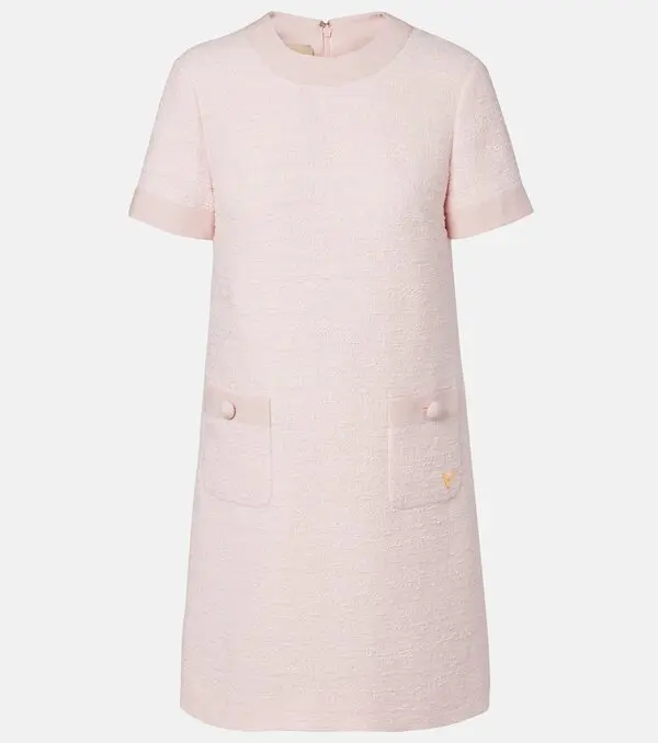 Valentino Garavani Vgold Tweed Mini Dress