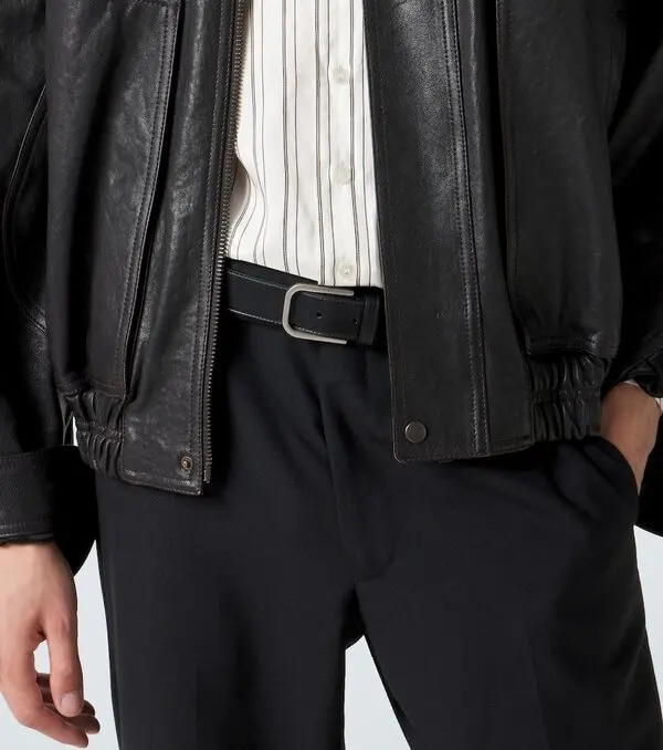 Saint Laurent Leather Belt