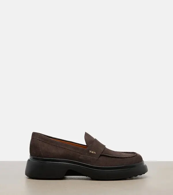 TOD'S Suede Loafers