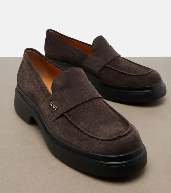 TOD'S Suede Loafers