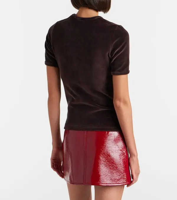 COURREGES Courrèges Velvet T-shirt