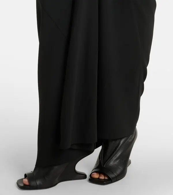 Rick Owens Strutter Gathered Maxi Dress