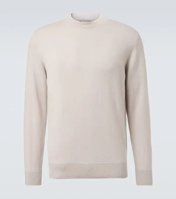 Eleventy Cashmere Crewneck Sweater - Beige
