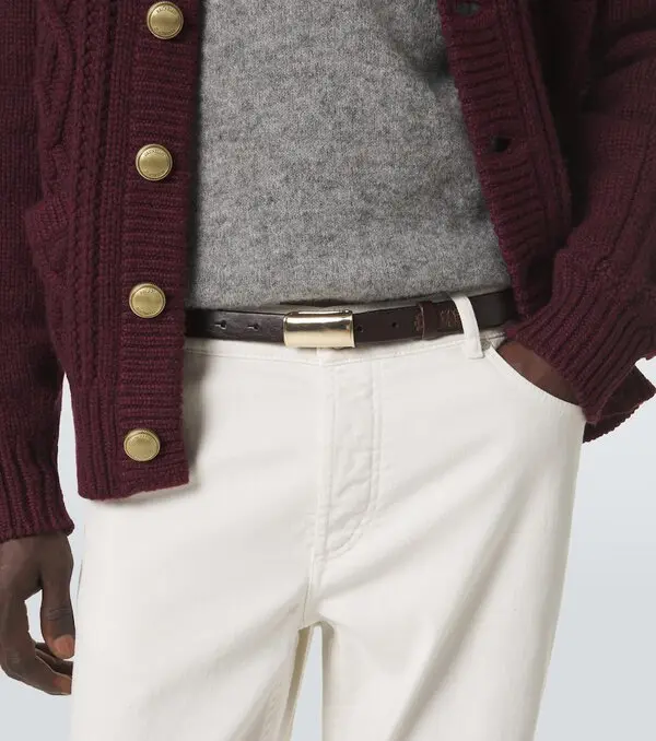 Brunello Cucinelli Leather Belt