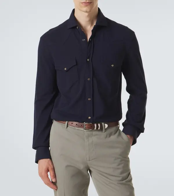 Brunello Cucinelli Cotton Shirt