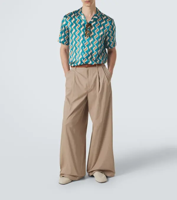 Frescobol Carioca Roberto Printed Silk Shirt - Multicoloured
