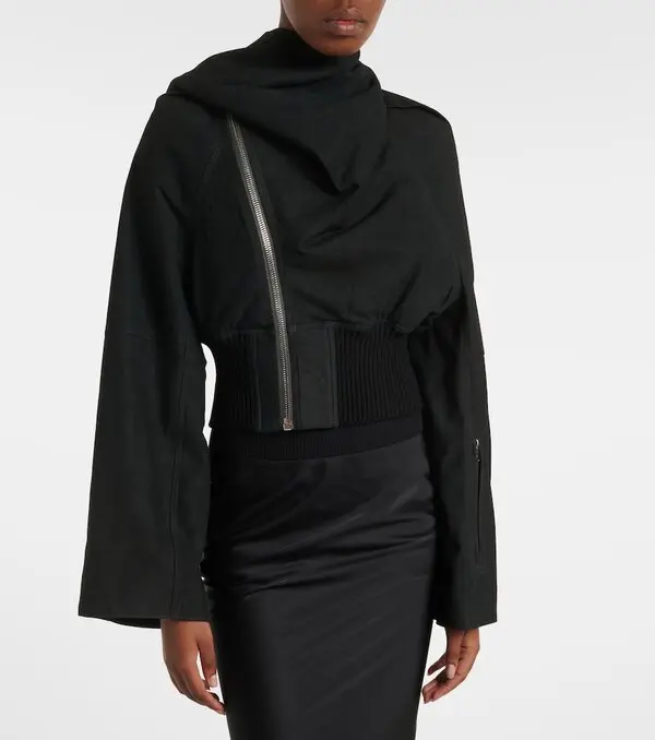 Rick Owens Leather Flight Jacket