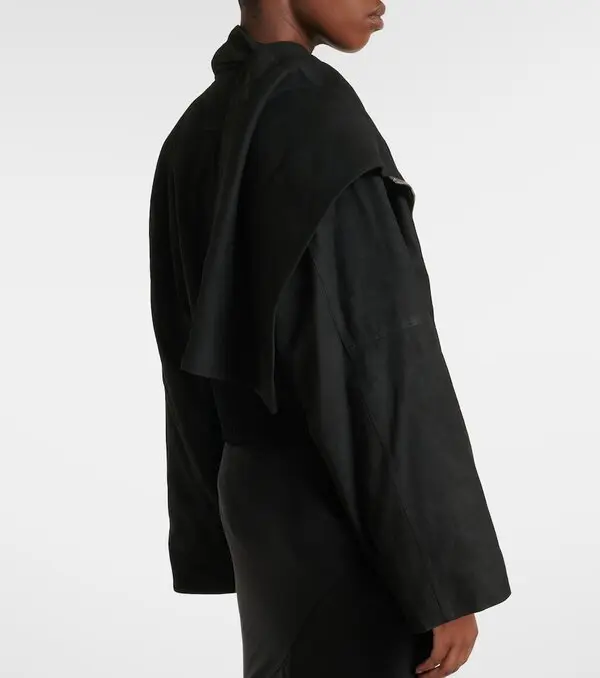 Rick Owens Leather Flight Jacket