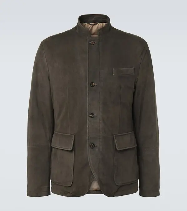 Eleventy Suede Jacket