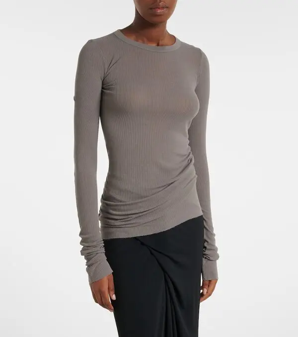 Rick Owens Ribbed Knit Top