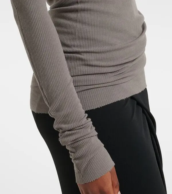 Rick Owens Ribbed Knit Top