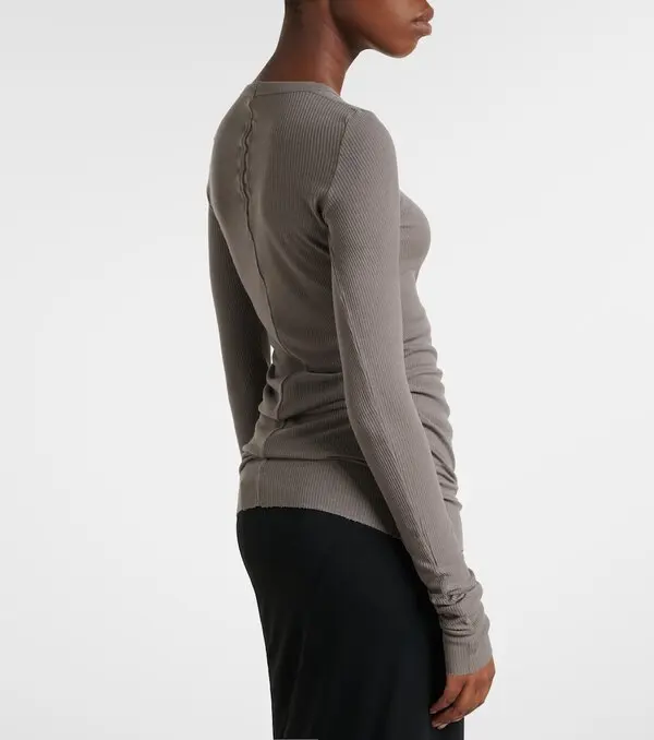 Rick Owens Ribbed Knit Top