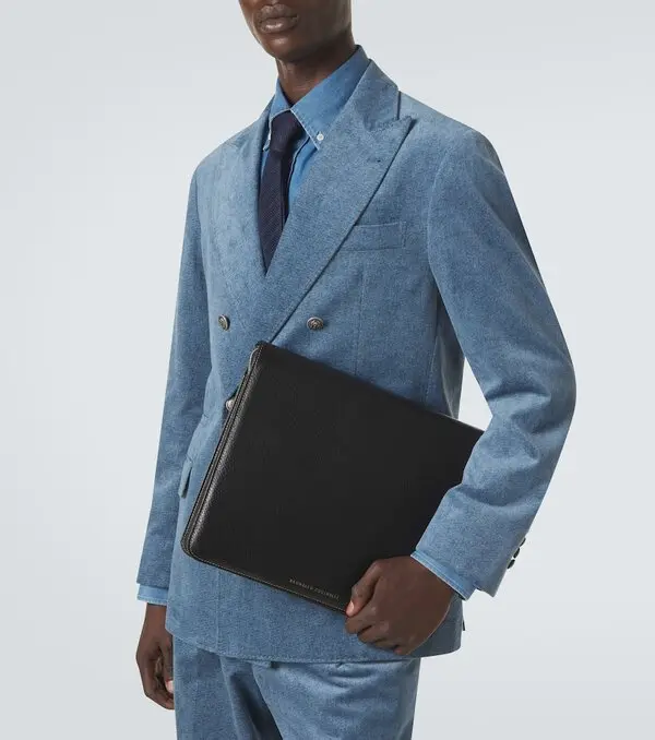 Brunello Cucinelli Leather Portfolio