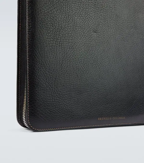 Brunello Cucinelli Leather Portfolio