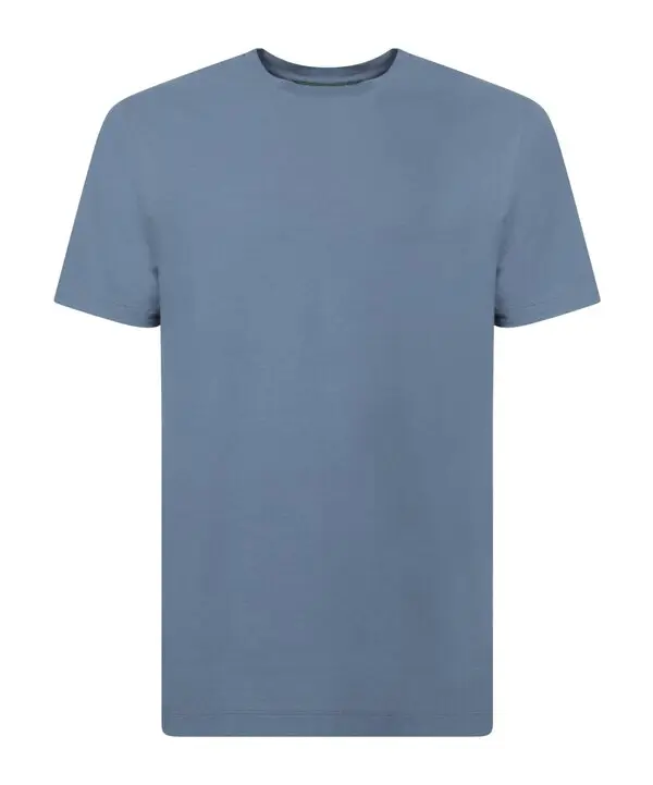 ZANONE Crewneck Short-sleeved T-shirt - Blue
