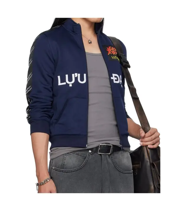LU'U DAN Shrunken Track Jacket