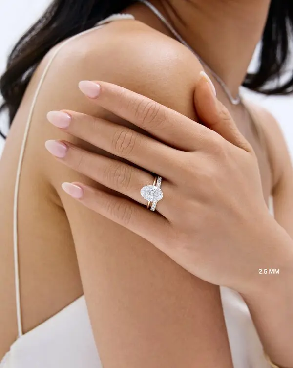 Ring Concierge Classic Lab Diamond Band Wedding Band