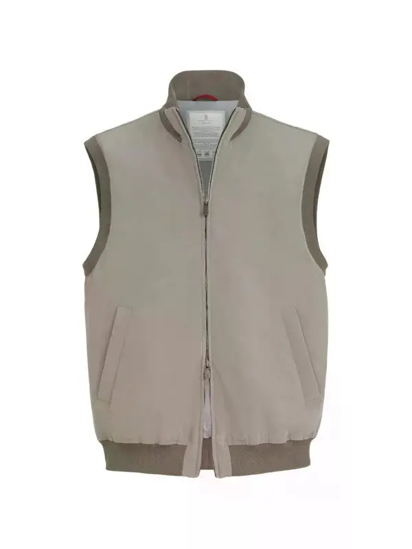Brunello Cucinelli Bonded Nylon Vest With Thermore® Padding
