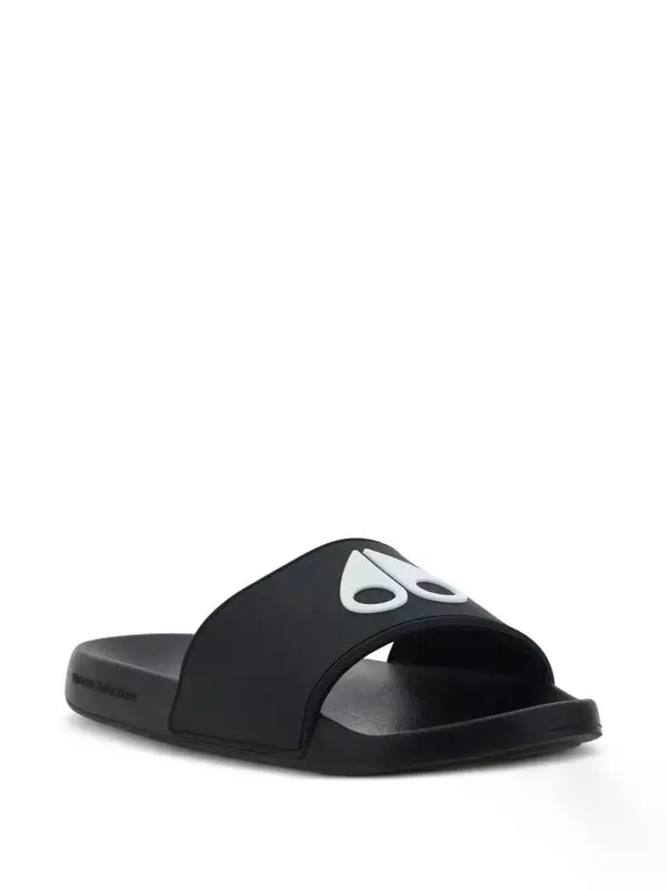 Moose Knuckles Logo Icon Sport Slides