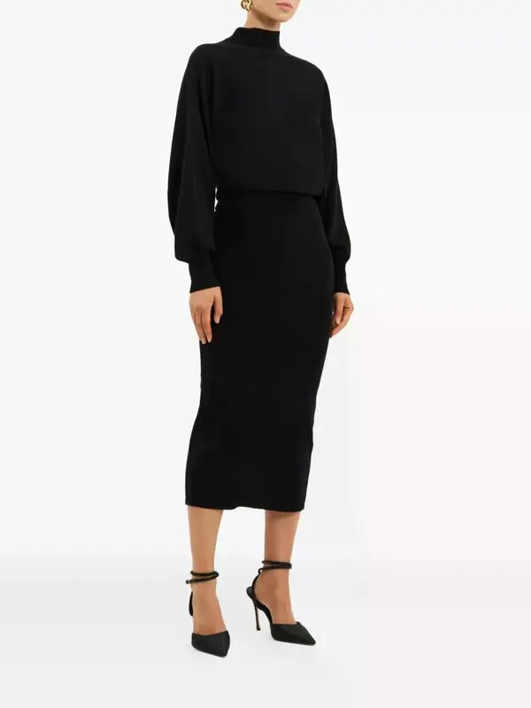 Rebecca Vallance Balletic Knit Midi Dress