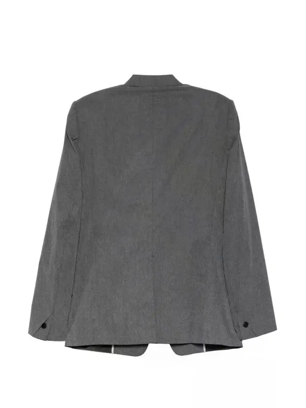 DEEPTI Reflective Button-up Blazer