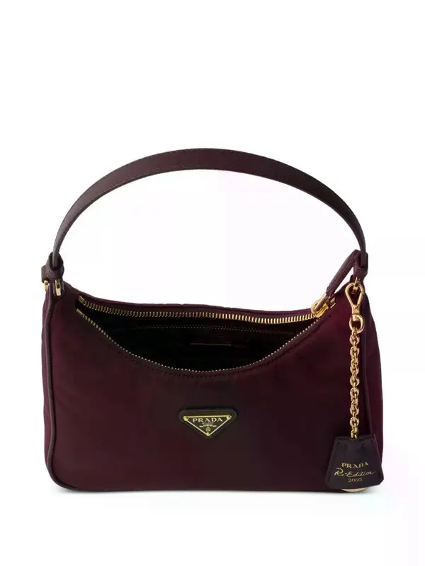 Prada Re-edition 2005 Re-nylon And Saffiano Mini Bag - Red