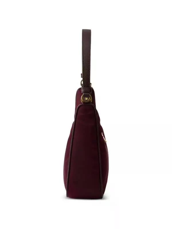 Prada Re-edition 2005 Re-nylon And Saffiano Mini Bag - Red