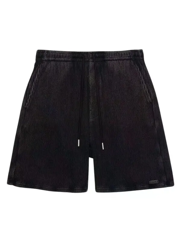 HONOR THE GIFT Rib-knit Drawcord Shorts