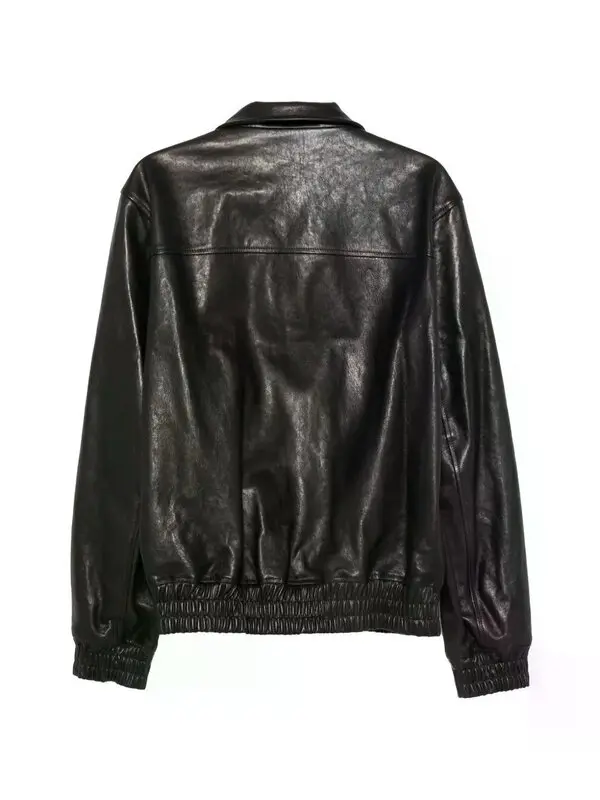 Valentino Garavani Leather Zip-up Jacket