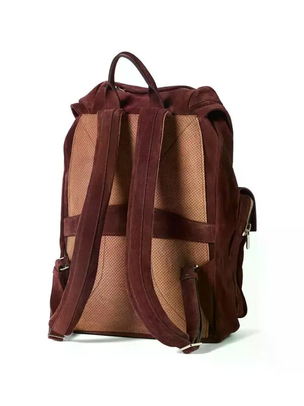 Brunello Cucinelli Suede Leisure Backpack