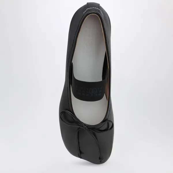 MAISON MARGIELA Leather Anatomic Numeric Ballet Flats