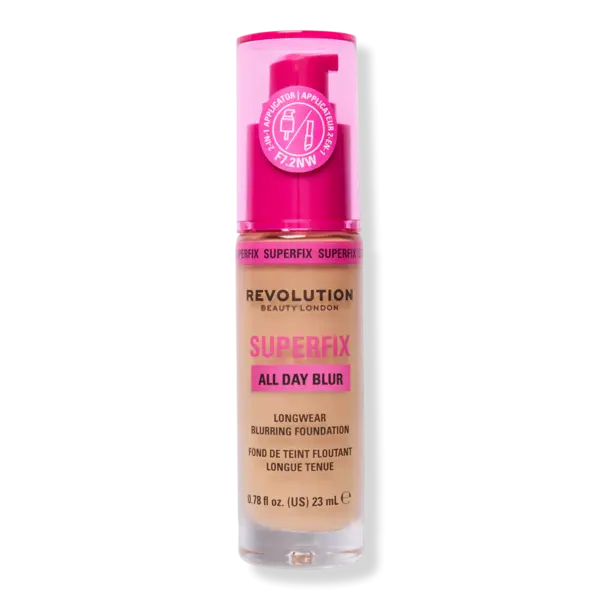 REVOLUTION BEAUTY Superfix Blur Longwear Foundation - F7.2nw
