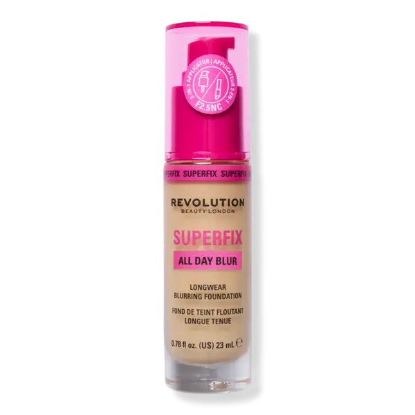REVOLUTION BEAUTY Superfix Blur Longwear Foundation - F2.5nc