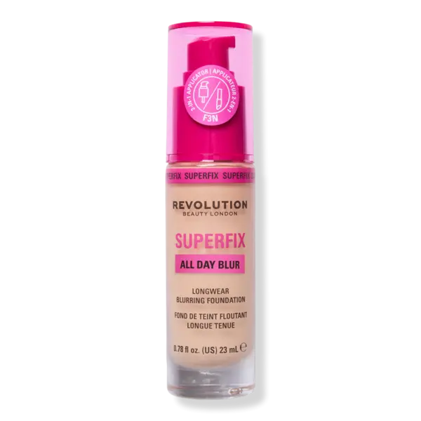 REVOLUTION BEAUTY Superfix Blur Longwear Foundation - F3n