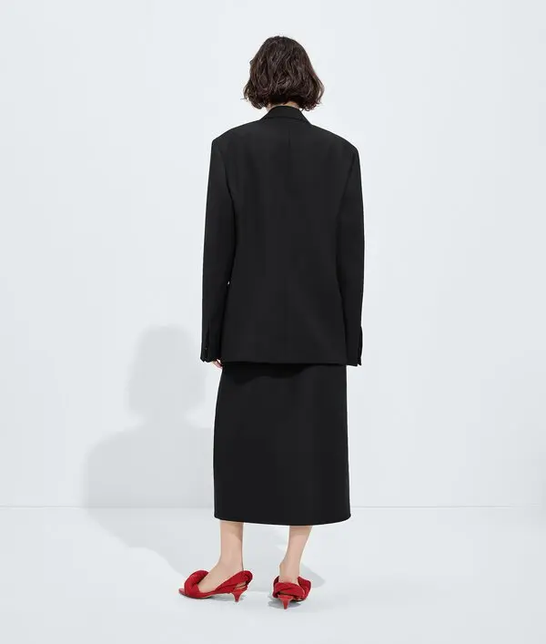 Bottega Veneta Wool Grain De Poudre Jacket