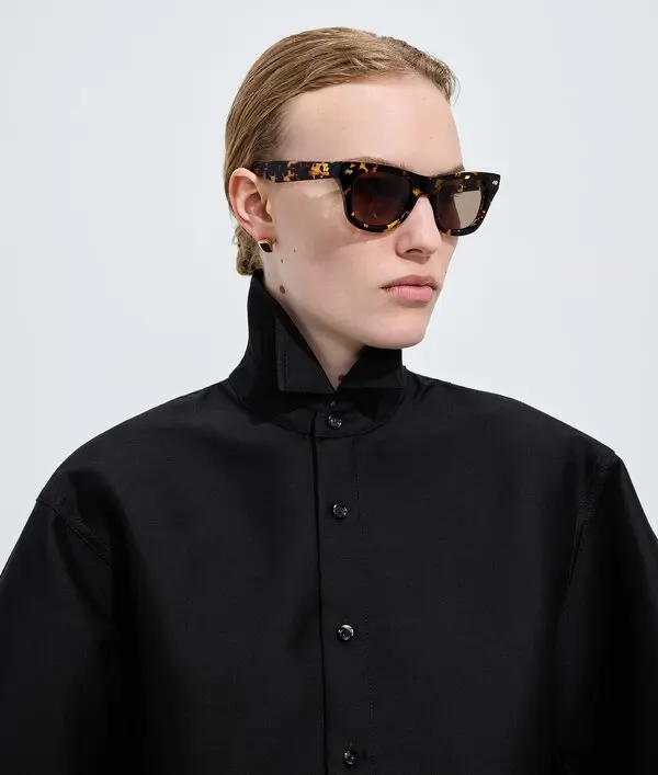 Bottega Veneta Dizzy Squared Sunglasses